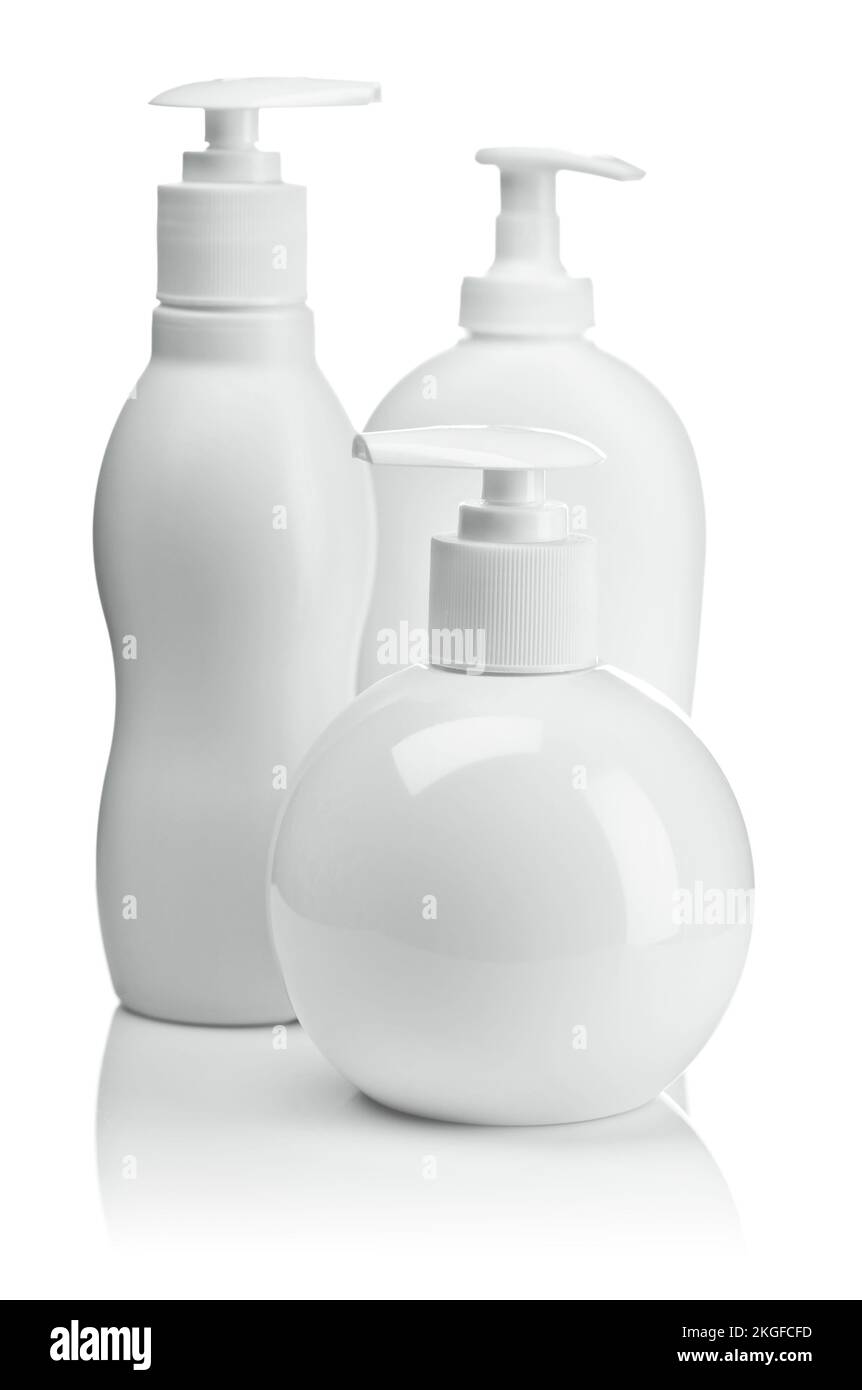 two plastic bottles isolated Stock Photo - Alamy