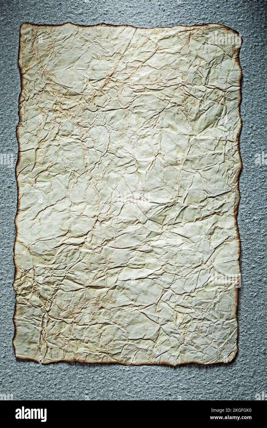 Single flat sheet paper hi-res stock photography and images - Alamy
