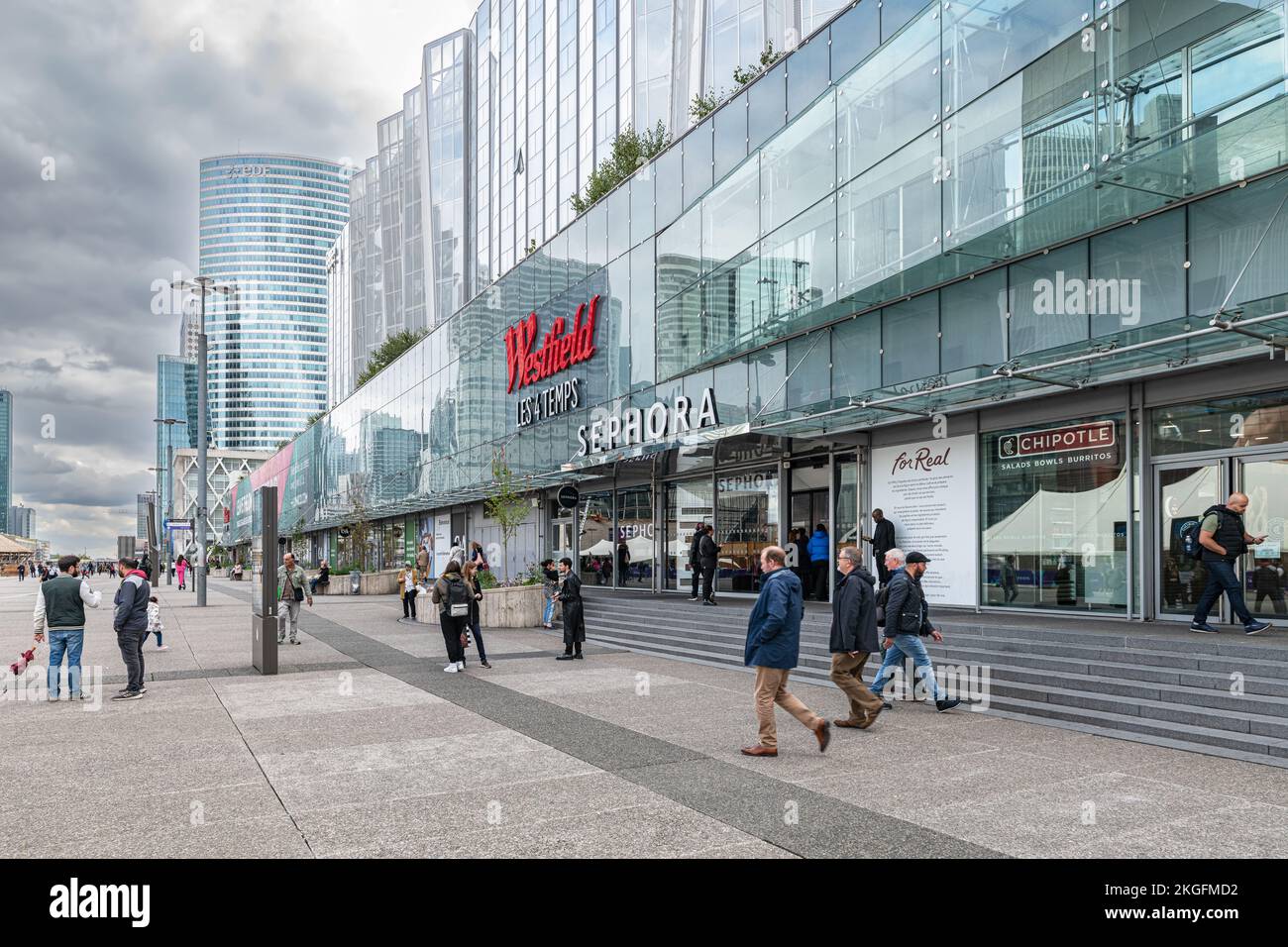 The Westfield Les 4 Temps Shopping Centre in La Defense, Paris, France ...