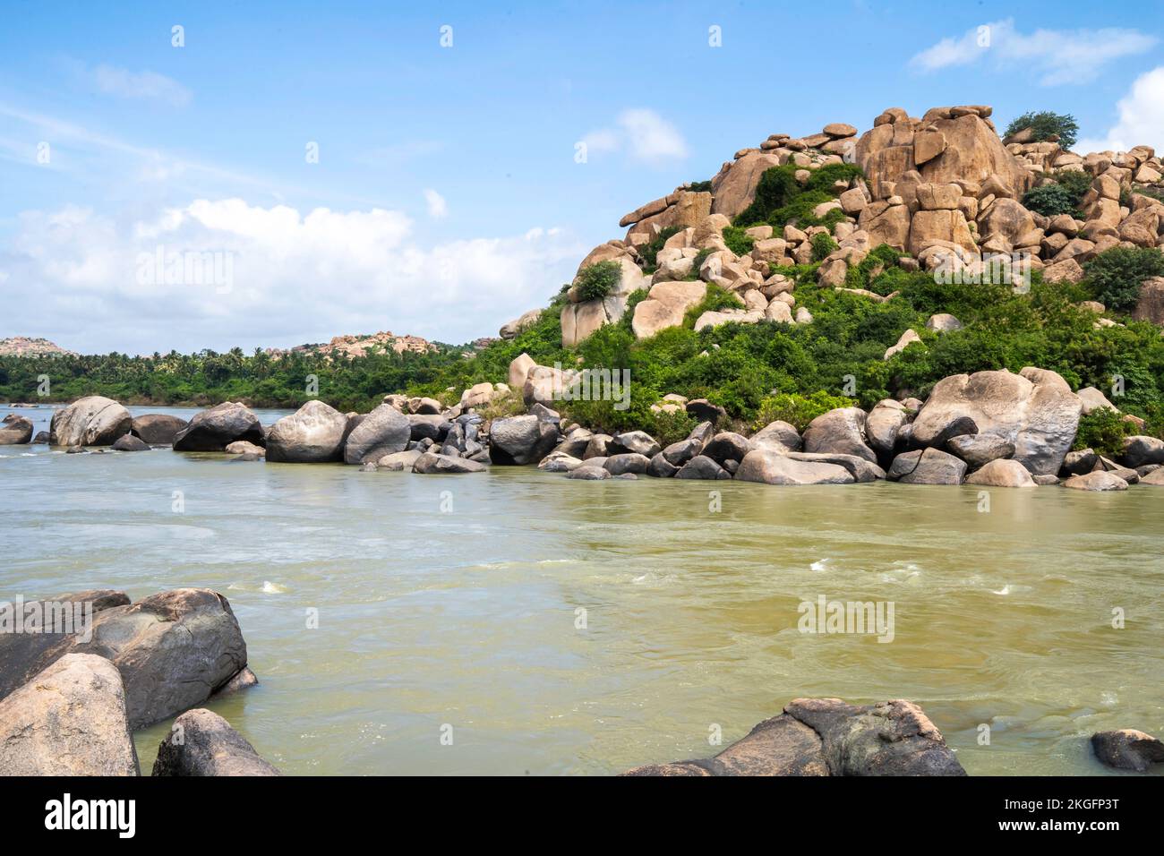 matanga hill hampi Stock Photo - Alamy