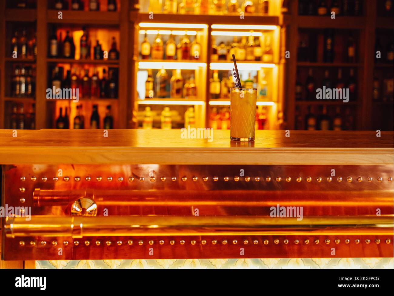 Beautiful view composition with different bar equipment and steel tools ...