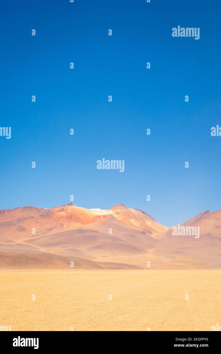 High Plains landscape at Eduardo Avaroa Andean Fauna National Reserve ...
