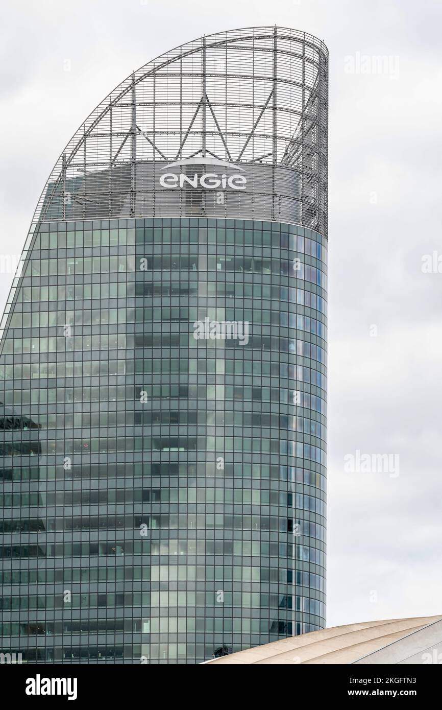Engie Office Building in La Defense, Paris, France Stock Photo - Alamy