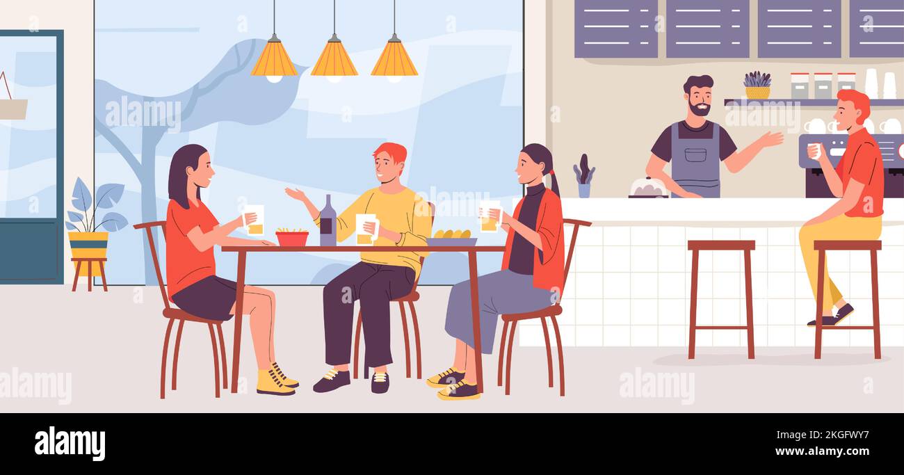 Cartoon pub hi-res stock photography and images - Alamy