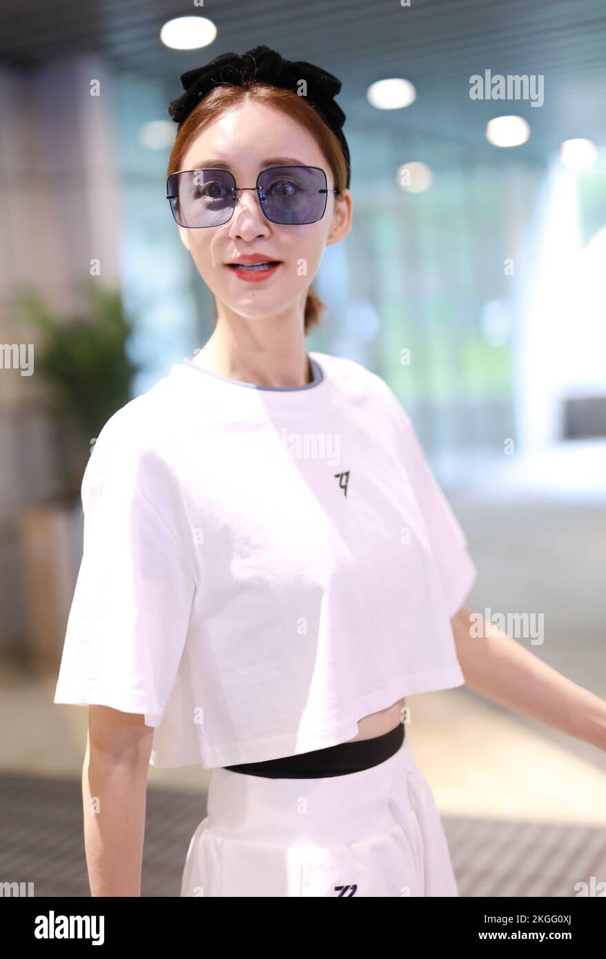 Chinese actress and director Zhang Xinyi was at work on the third ...