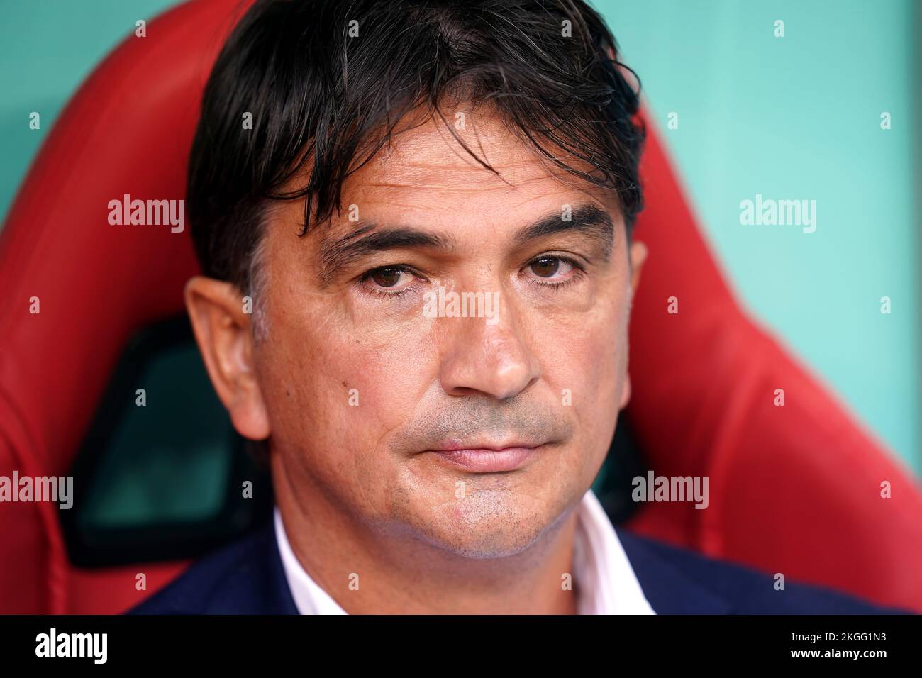 Croatia manager Zlatko Dalic during the FIFA World Cup Group F match at ...