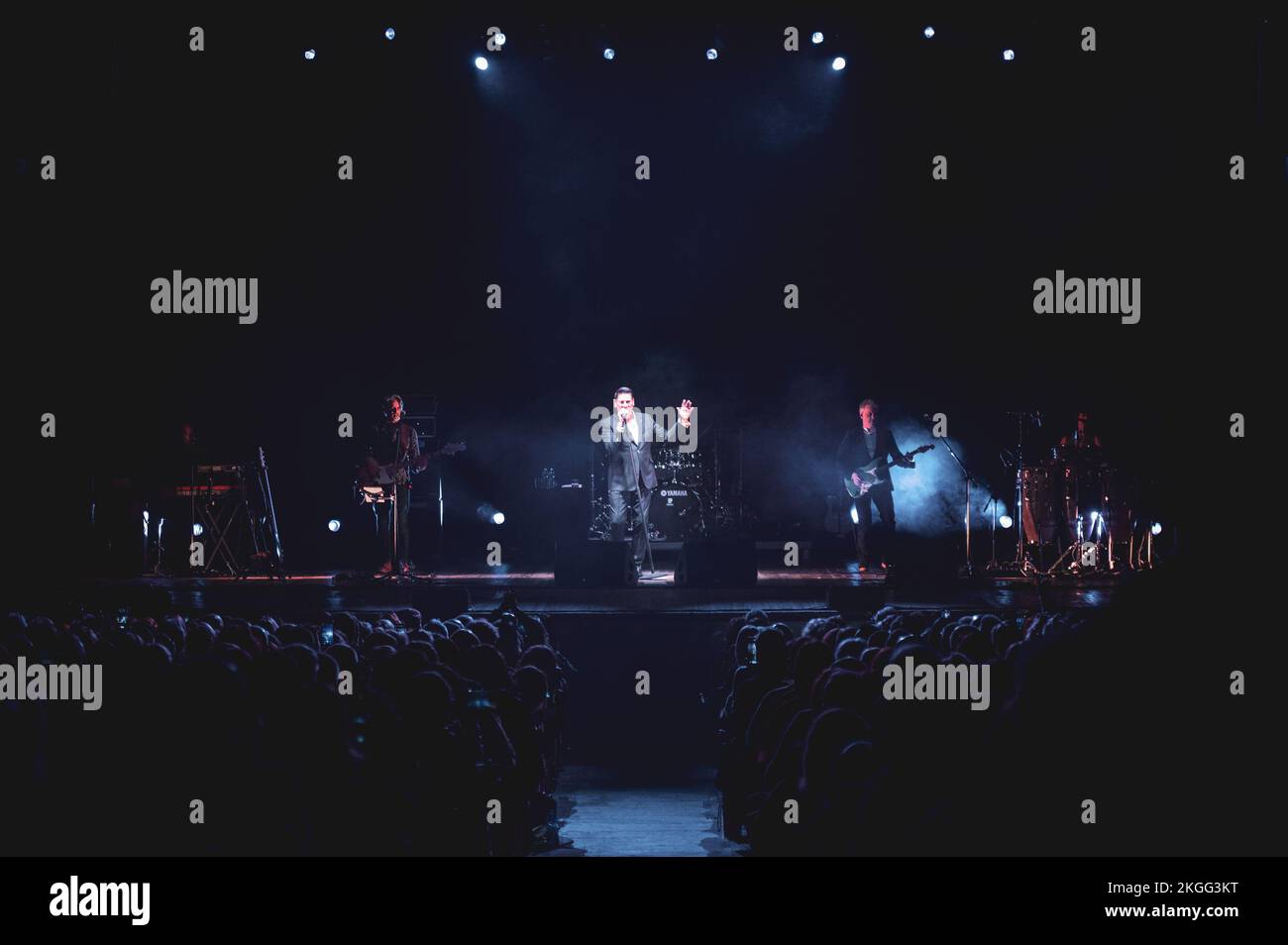 ITALY, TURIN, NOVEMBER 22ND 2022: The British pop singer Tony Hadley ...