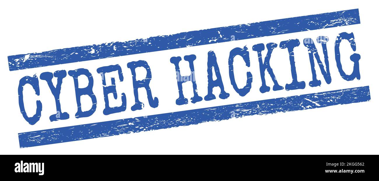 Cyber hacking stamp hi-res stock photography and images - Alamy