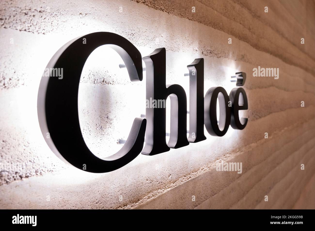 Hong Kong, China. 4th Sep, 2022. French luxury fashion, Chloé store ...