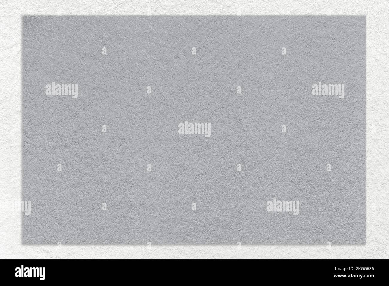 Texture of craft gray color paper background with white border, macro ...