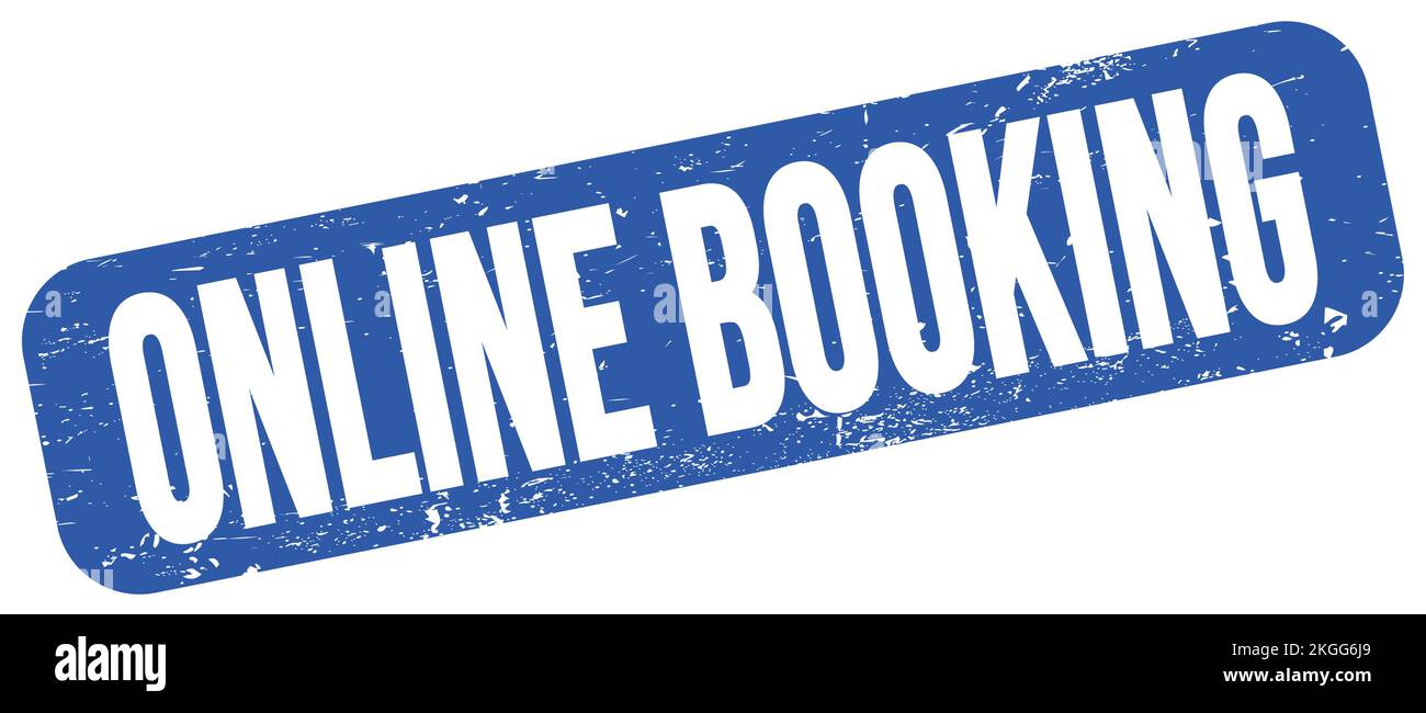Online booking stamp hi-res stock photography and images - Alamy