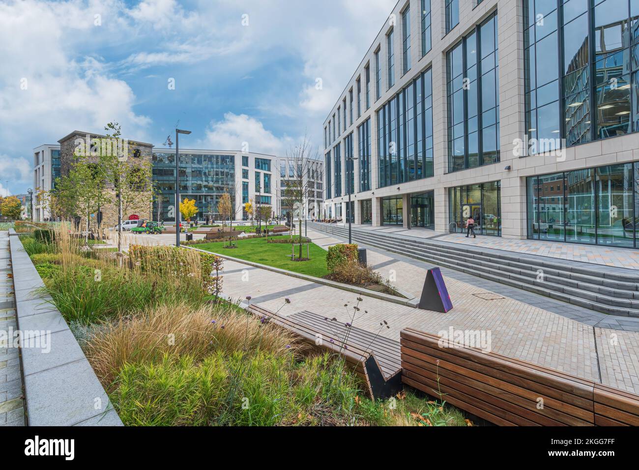 Wellington Place in Leeds Stock Photo - Alamy