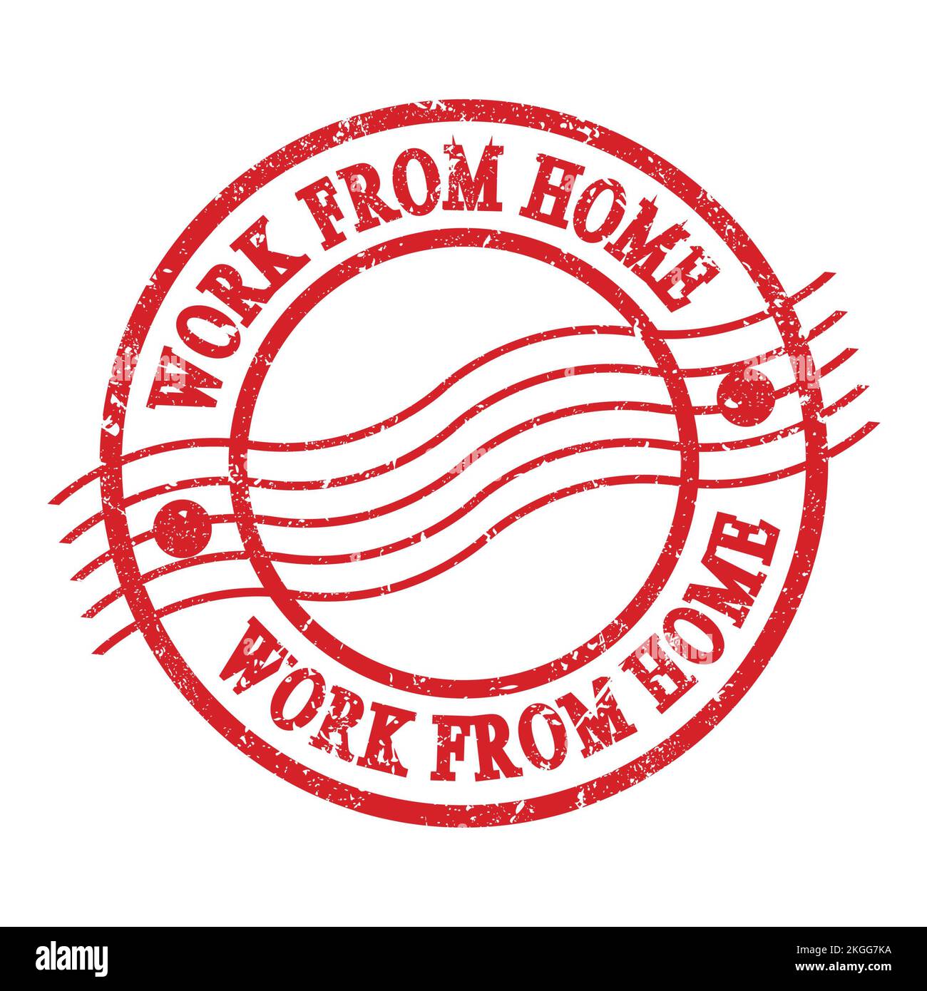 Work from home stamp hi-res stock photography and images - Alamy