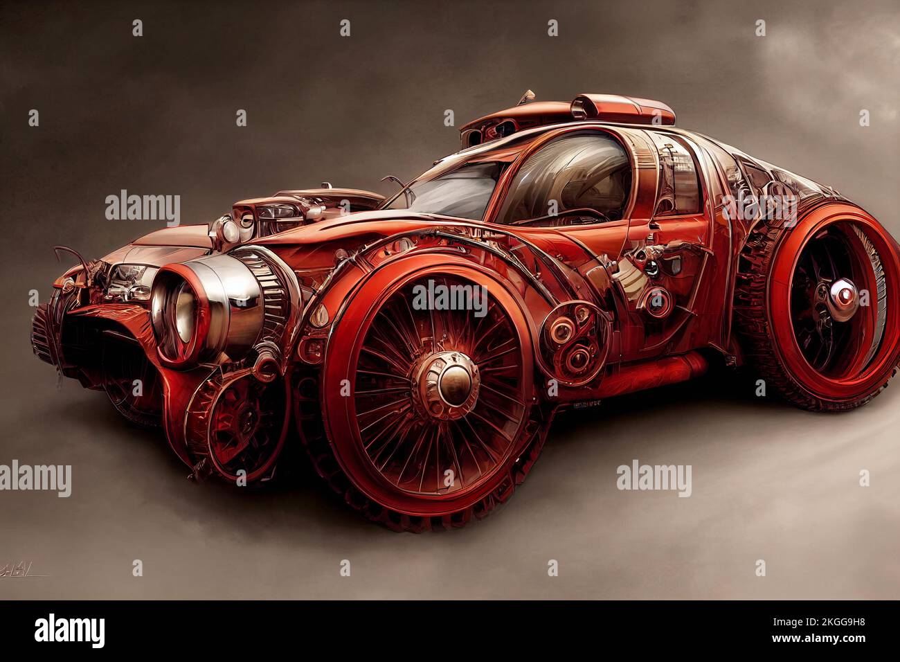 Futuristic red hi-res stock photography and images - Alamy