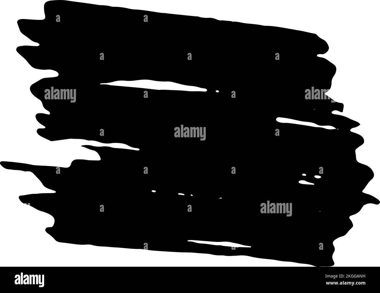 Black paint brush stroke. Ink brush strokes, brushes, lines Stock ...