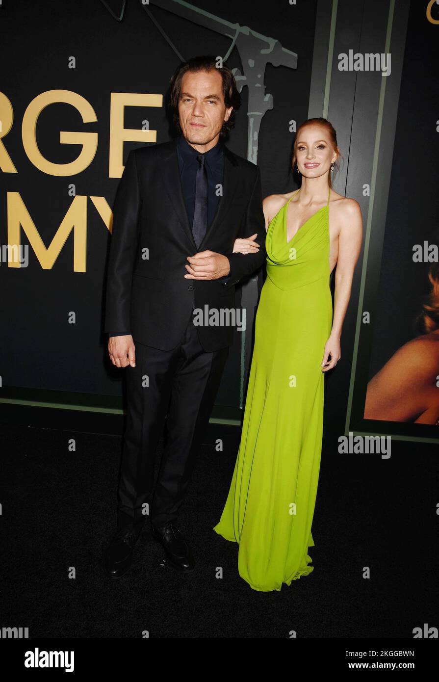 LOS ANGELES, CALIFORNIA - NOVEMBER 21: (L-R) Michael Shannon and ...