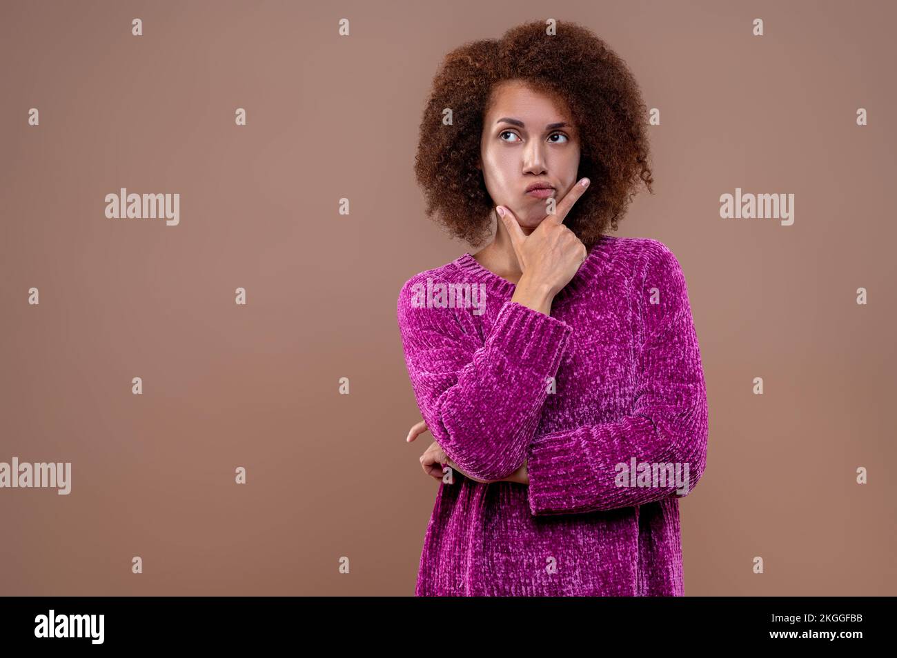 Uncertain glance hi-res stock photography and images - Alamy