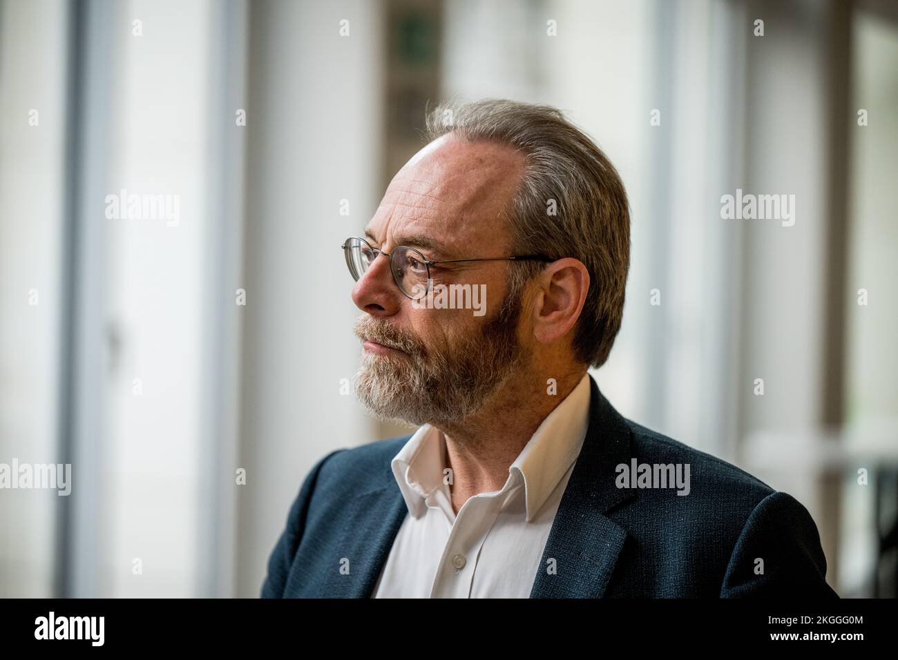 N-VA's Peter De Roover pictured during a session of the parliamentary ...