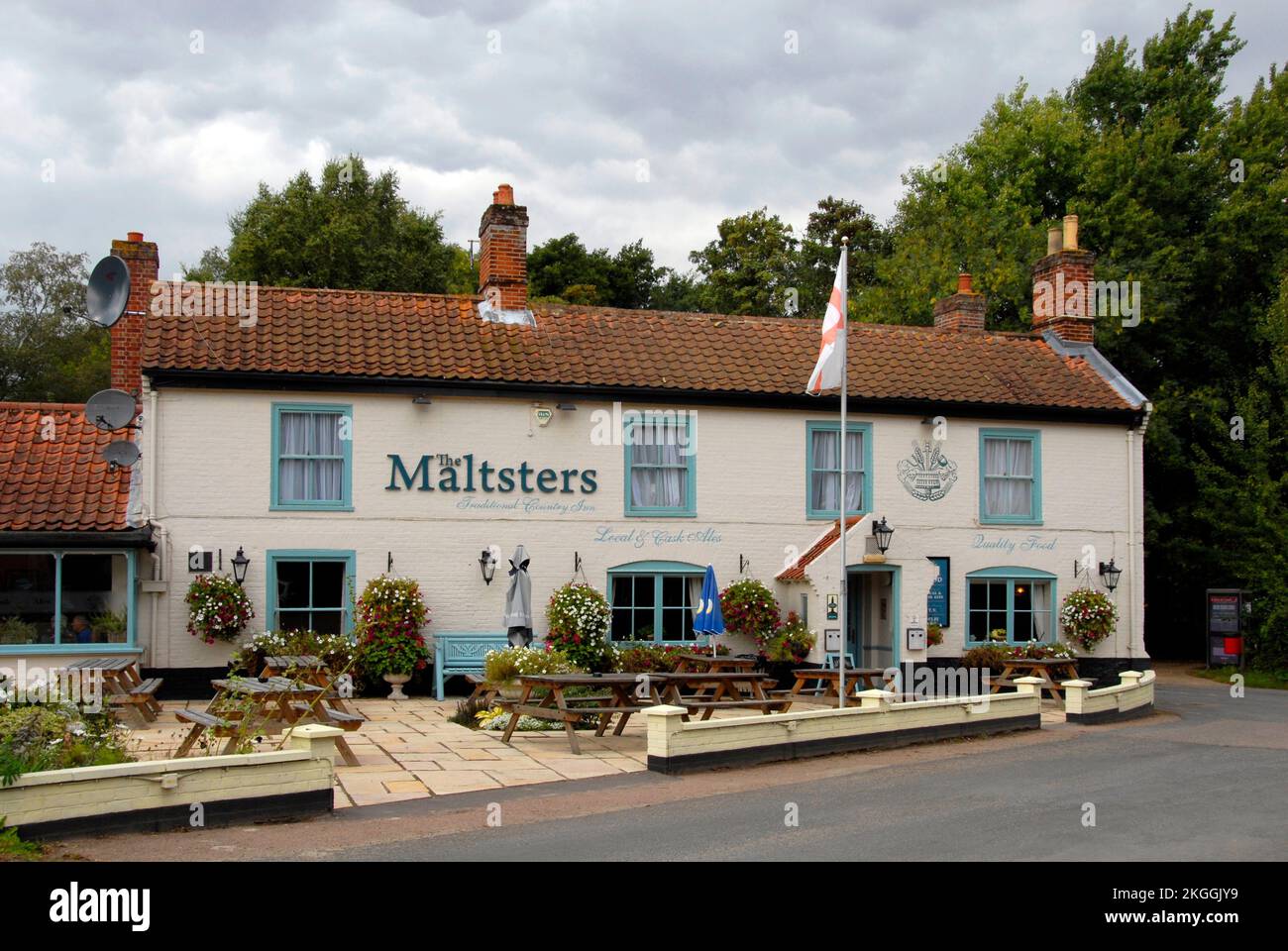 The Maltsters public house, Ranworth, Norfolk, England Stock Photo - Alamy