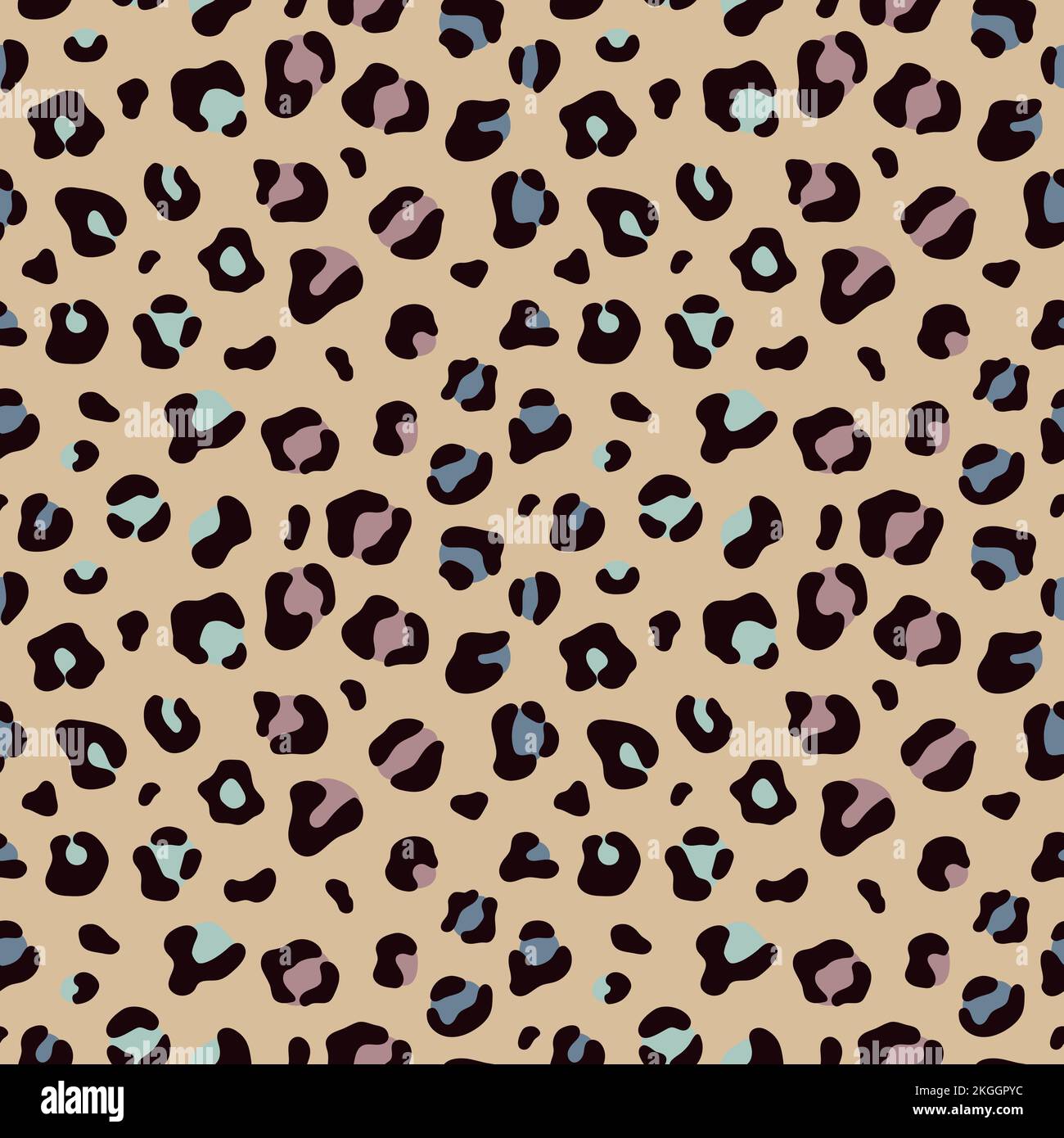 Leopard spots in pastel colors vector seamless pattern Stock Vector ... Leopard spots in pastel colors vector seamless pattern Stock Vector ...