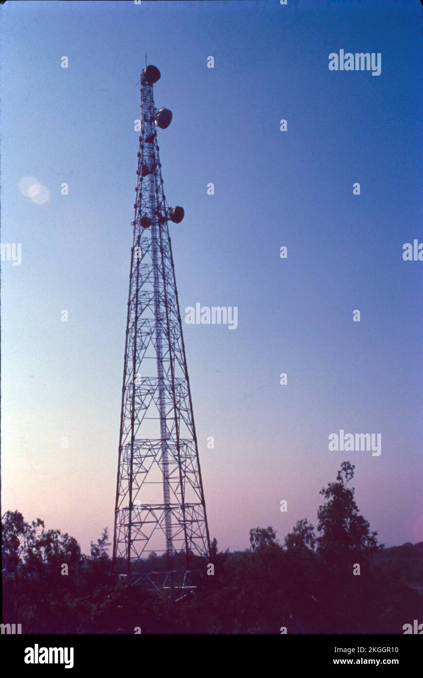 Tall Communication Tower, Satna, Madhya Pradesh, India Stock Photo - Alamy