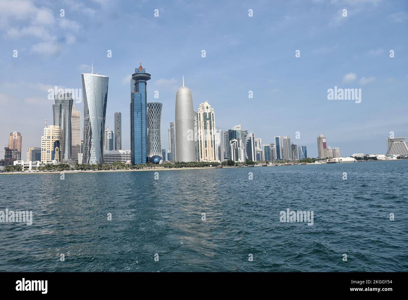 doha qatar cityscape Stock Photo - Alamy