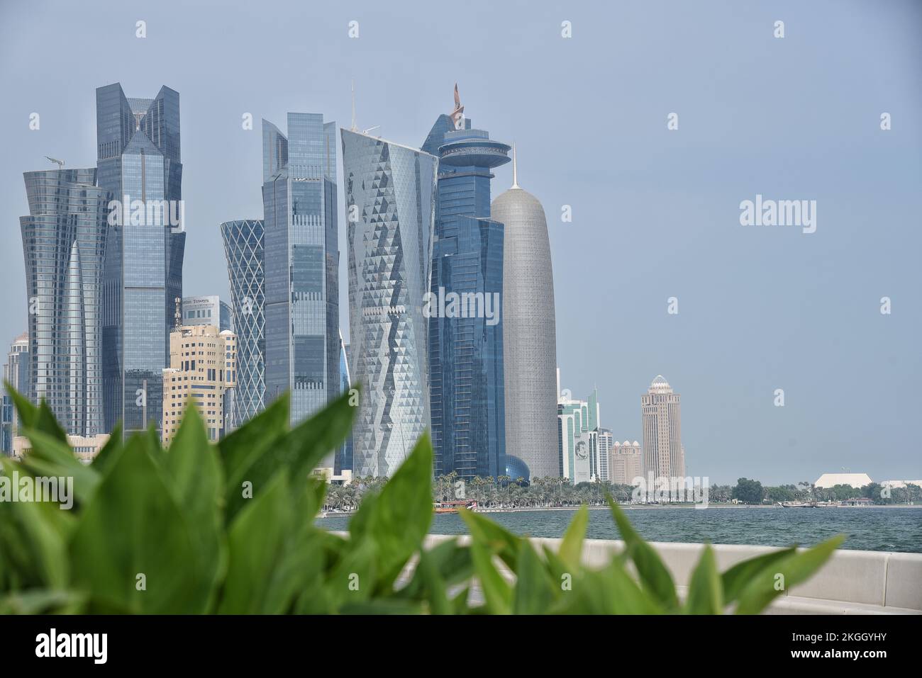 doha qatar cityscape Stock Photo - Alamy