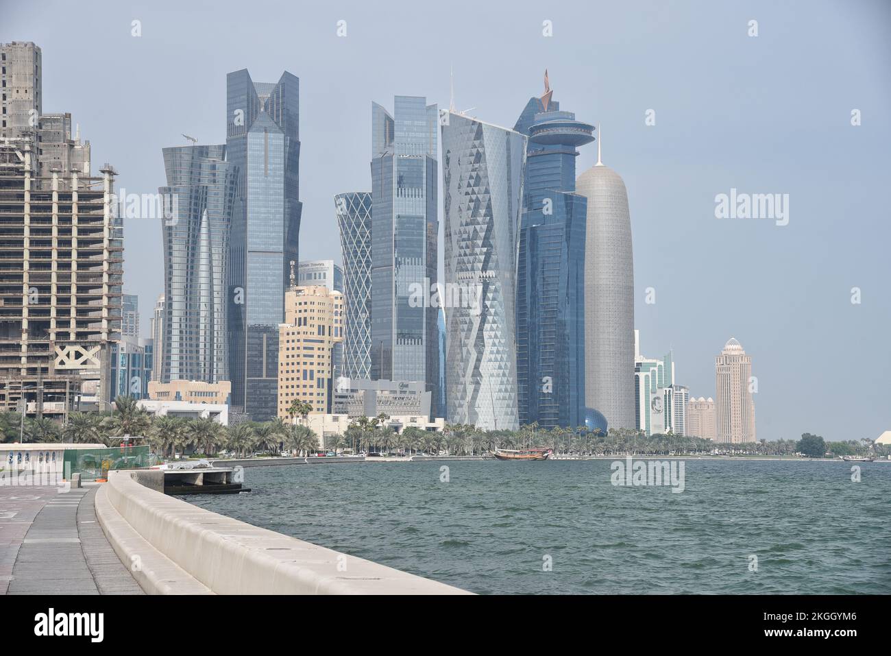 doha qatar cityscape Stock Photo - Alamy