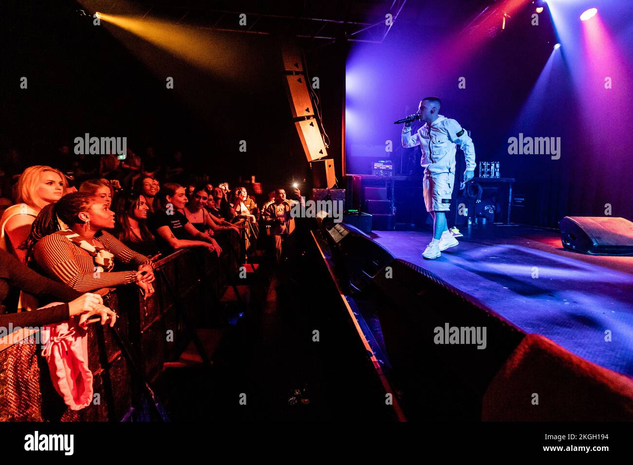 Copenhagen, Denmark. 22nd Nov, 2022. The British rapper ArrDee performs ...