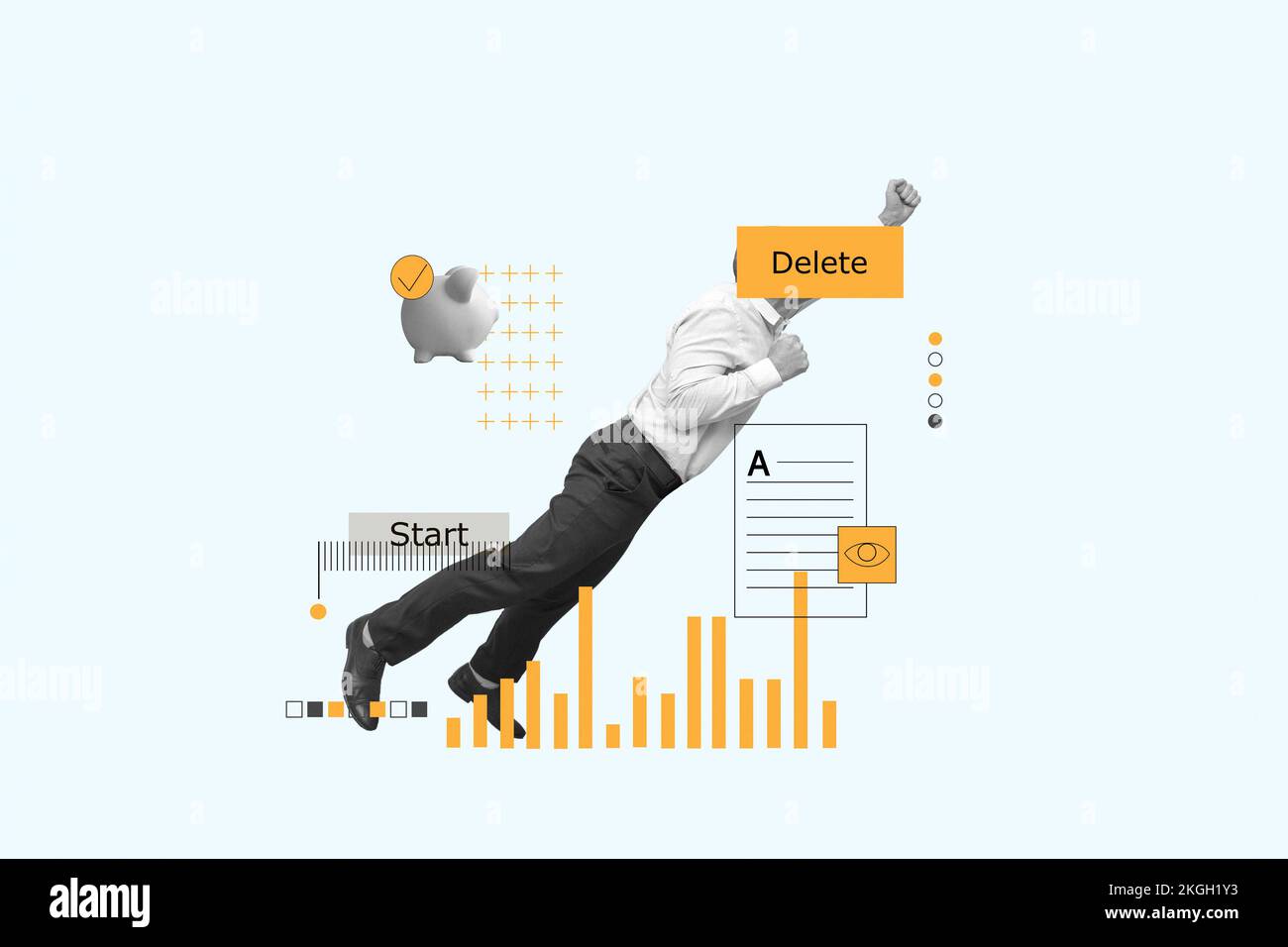 Business collage hi-res stock photography and images - Alamy