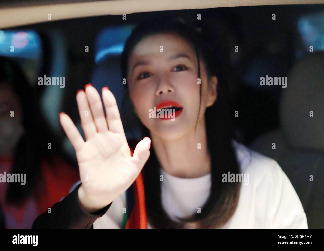 Chinese singer and actress Tan Weiwei was at work on the third season ...