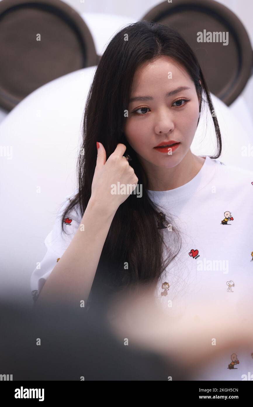 Chinese singer-songwriter Jane Zhang attended the Boss brand activity ...