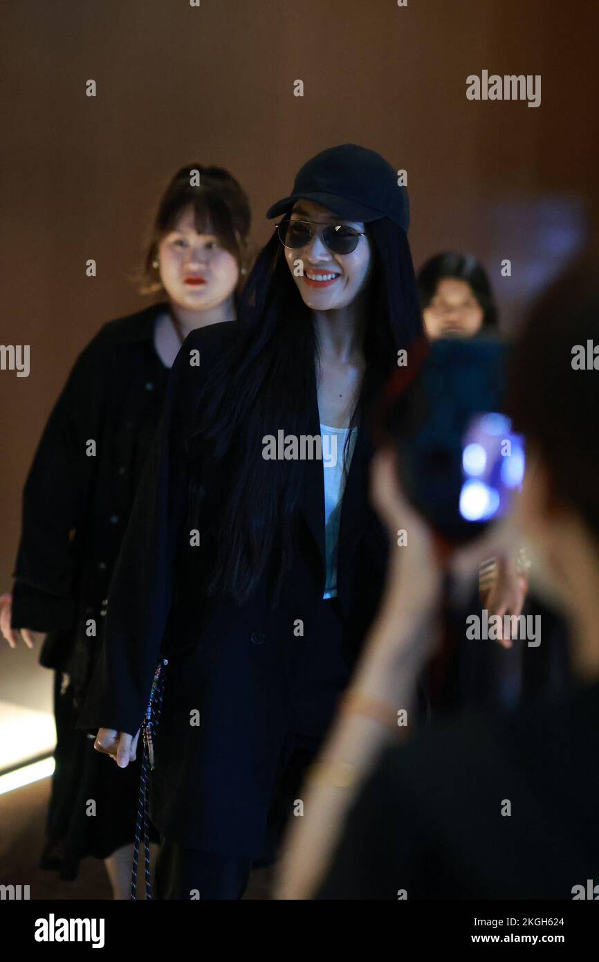 Chinese actress Wang Zixuan took part in the third season of Sisters ...