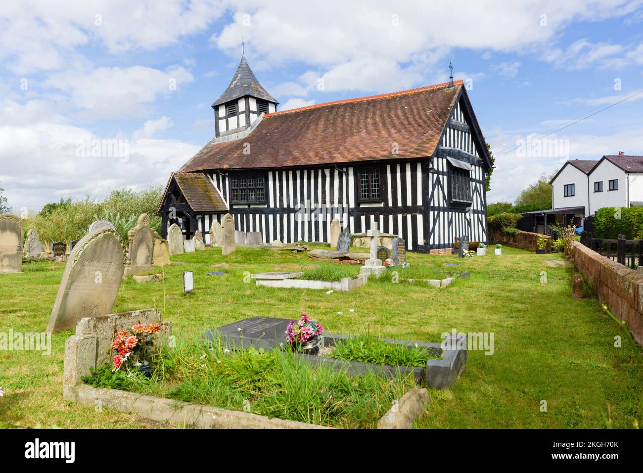 One of the oldest timber framed churches in europe hi-res stock ...