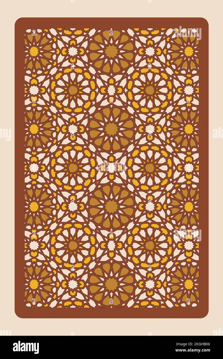 Set of ornamental islamic arabesque Background. Arabic traditional ...