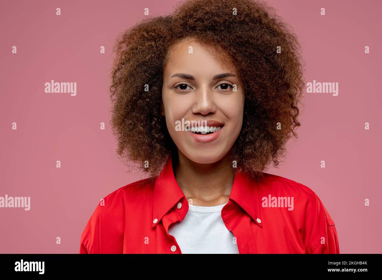 Photo joyful cute woman hi-res stock photography and images - Alamy