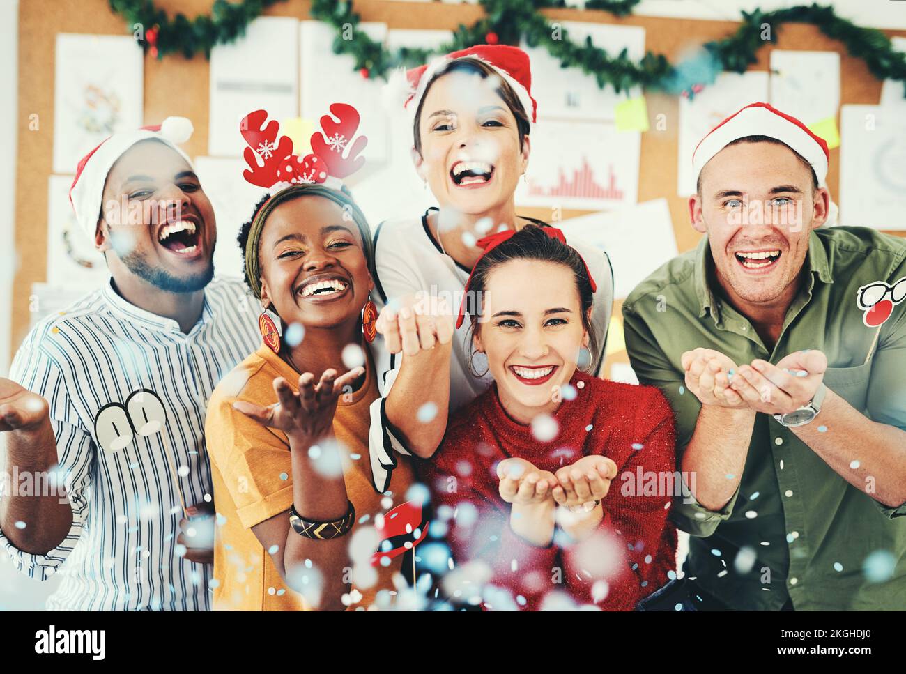 Xmas work party hi-res stock photography and images - Alamy