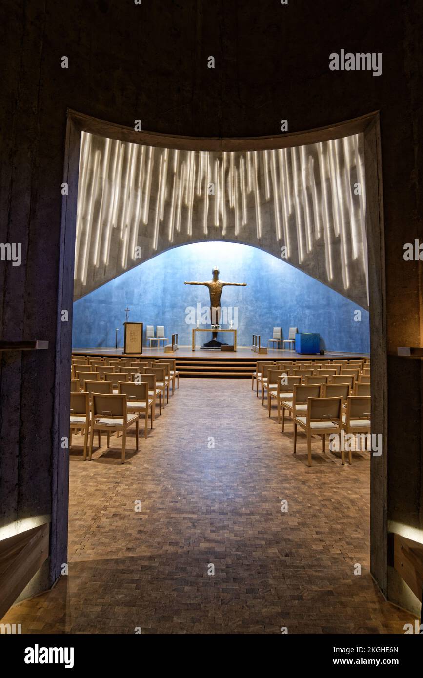 Northern Lights Cathedral, Alta Stock Photo - Alamy