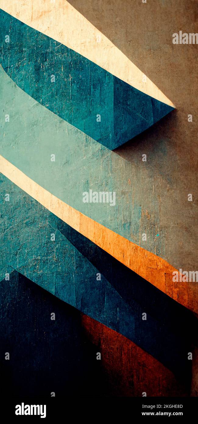 An illustration of an abstract multicolored background in muted color ...