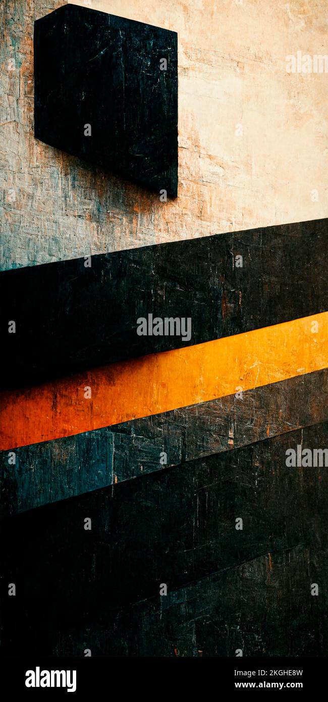 An illustration of an abstract multicolored background in muted color ...