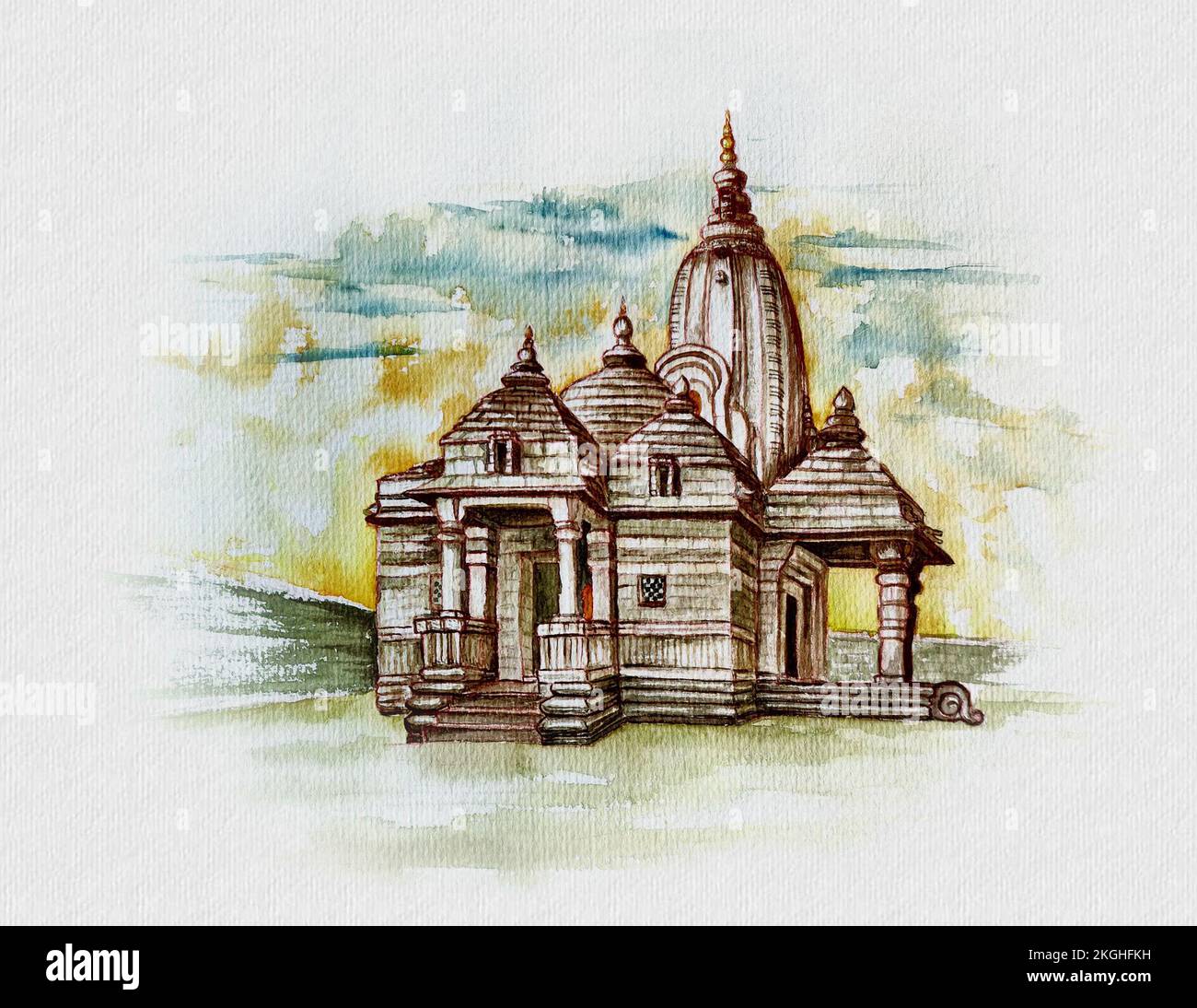 Ramtek temples hi-res stock photography and images - Alamy