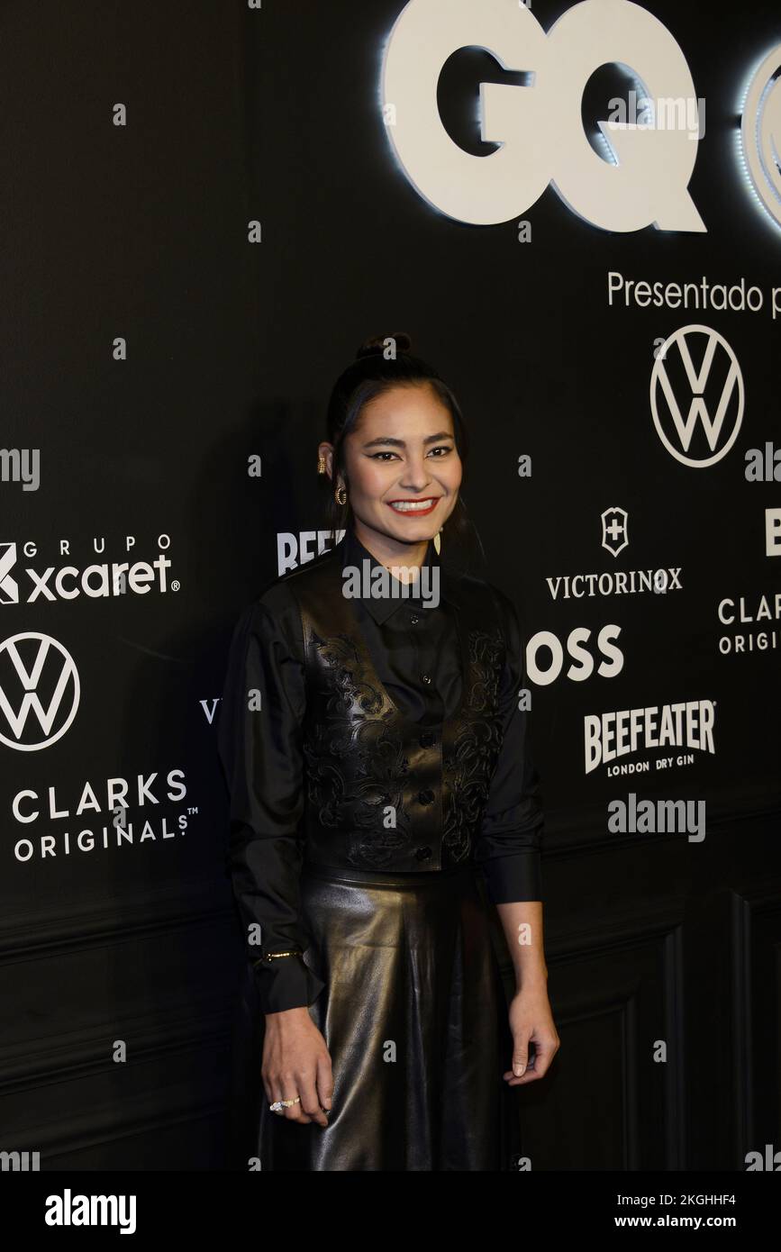 Mexico City, Mexico: November 22, 2022, Mabel Cadena attends the black ...