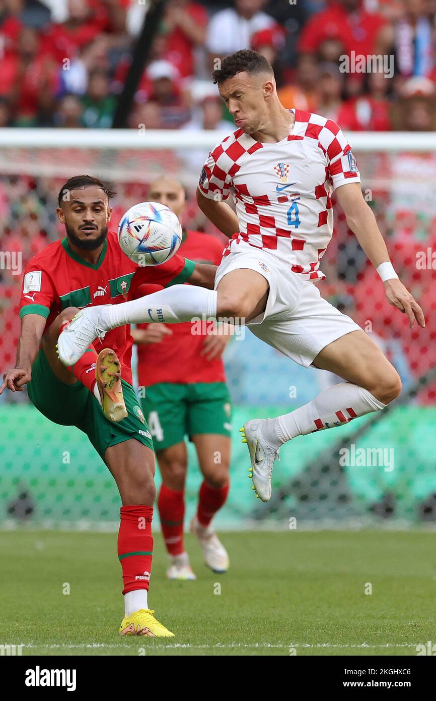 Al Khor, Qatar.November 23, 2022, Ivan Perisic in action during the ...