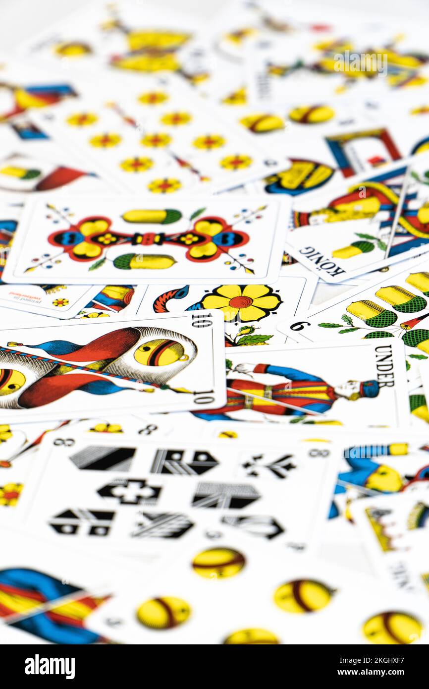 German playing cards hi-res stock photography and images - Alamy