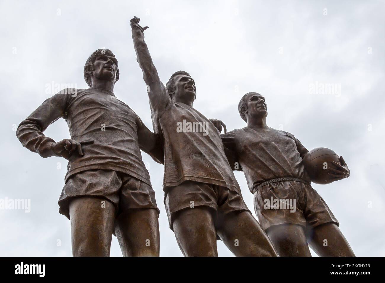 The United Trinity - George Best, Dennis Law, Bobby Charlton ...