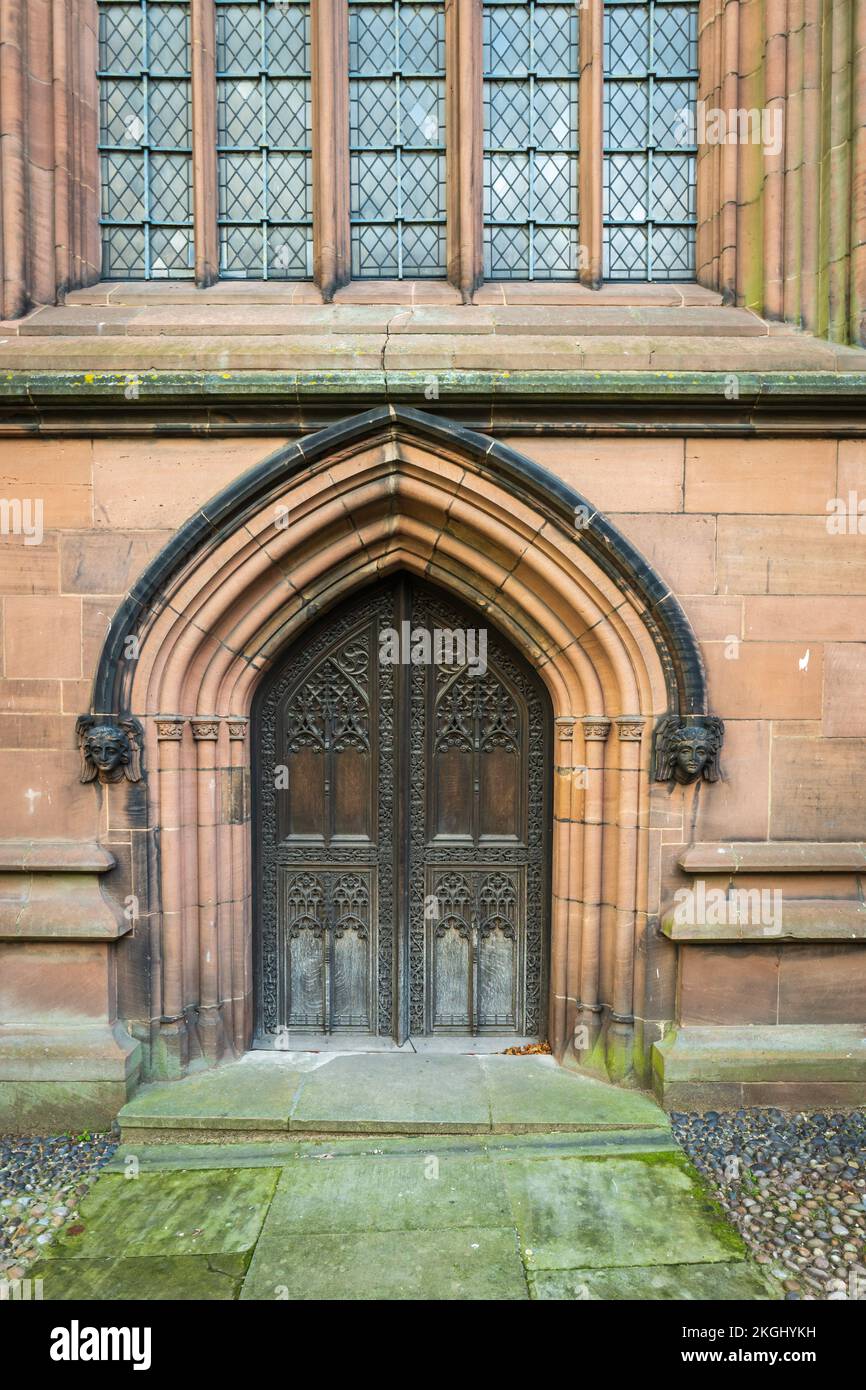 Coventry's medieval cathedral ruins in England UK Stock Photo - Alamy