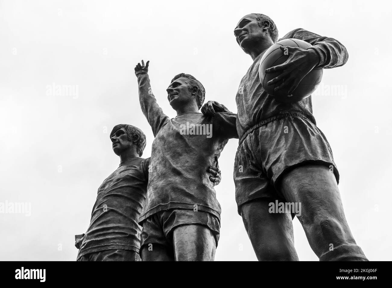 The United Trinity - George Best, Dennis Law, Bobby Charlton ...