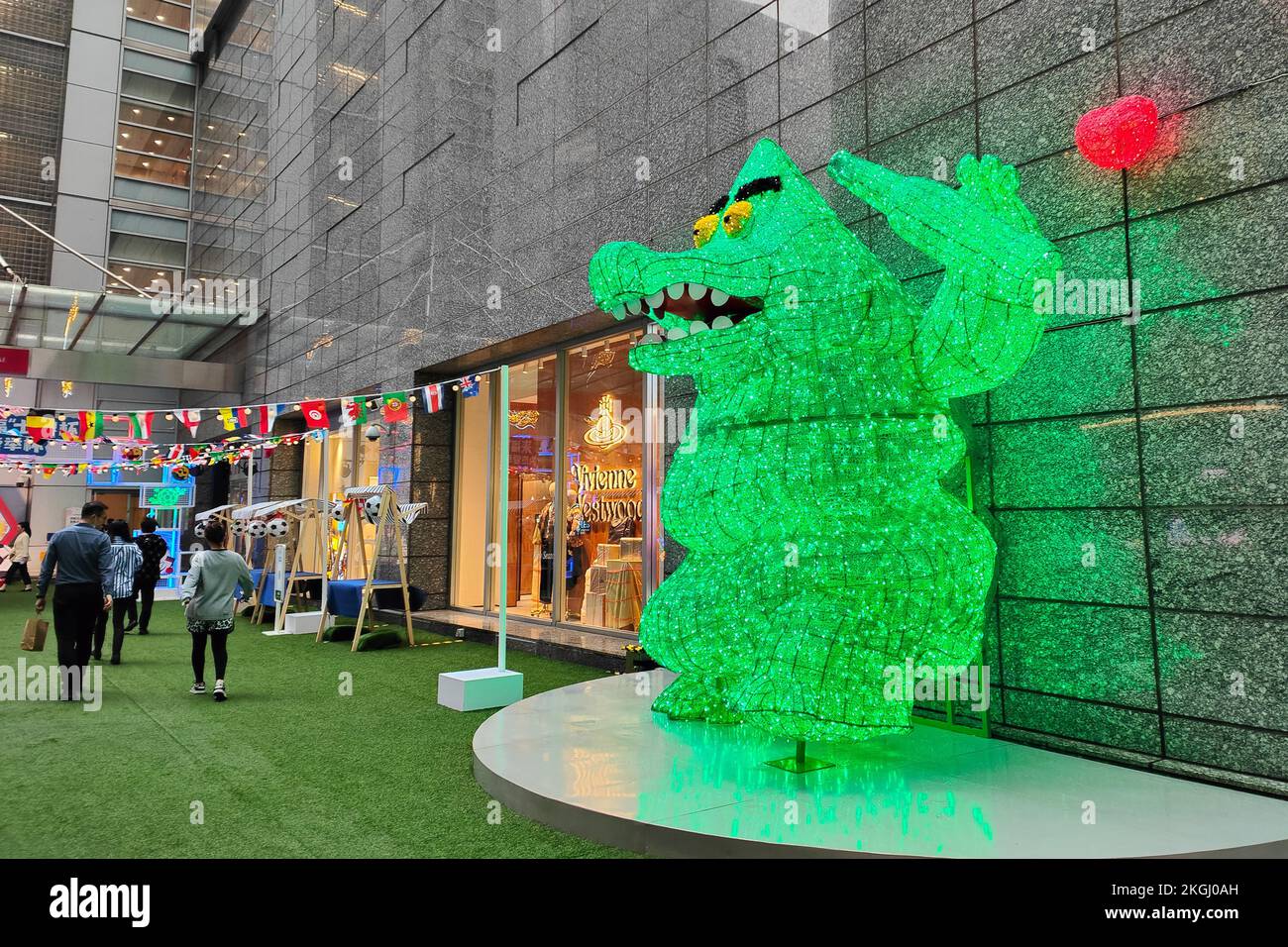 The area for watching 2022 Qatar World Cup in the Raffles City ...