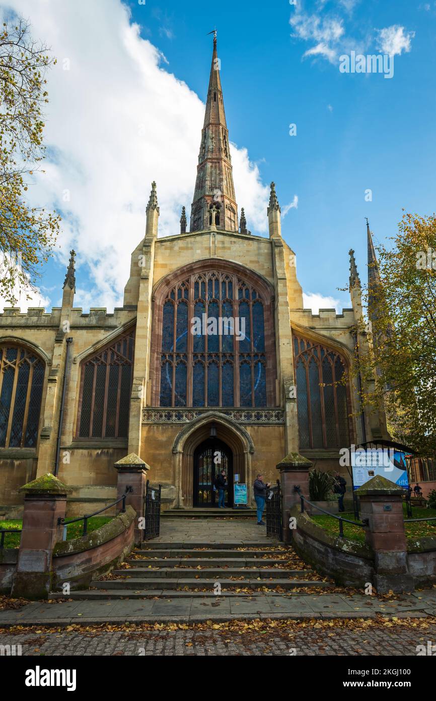 Holy Trinity Church in Coventry England UK Stock Photo - Alamy