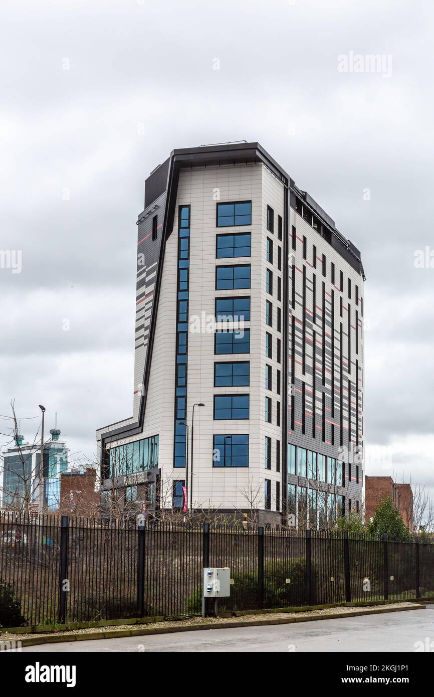 Hotel Football next door to Manchester United's Old Trafford stadium ...